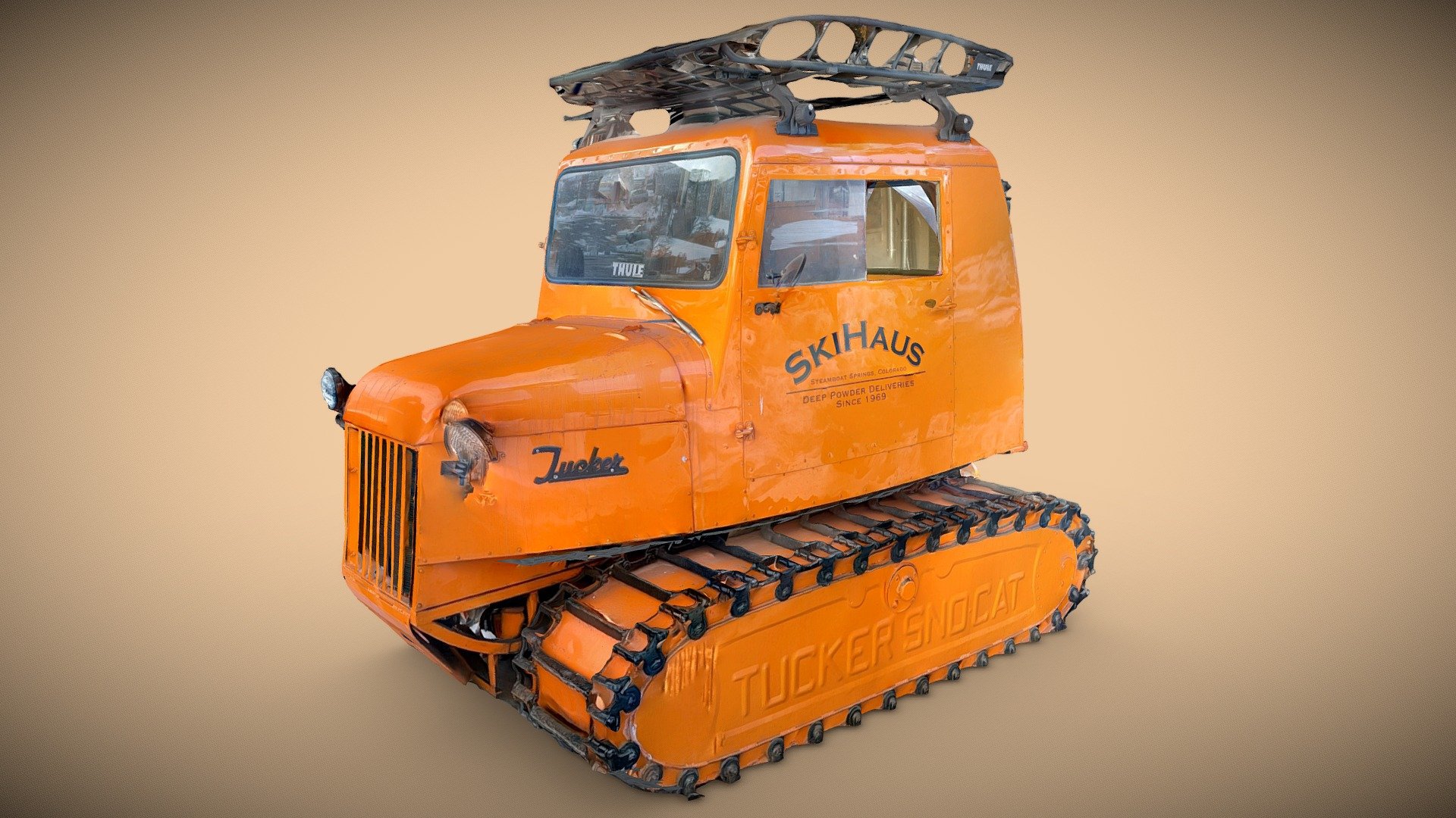 Tucker Mini Sno-Cat - 3D model by jtressle [bc679cd] - Sketchfab