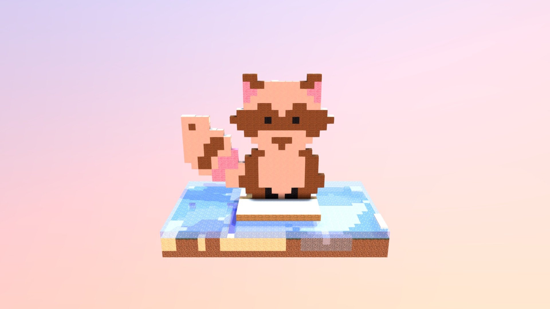 Mapachito - 3D model by reyallzerok [bc68539] - Sketchfab