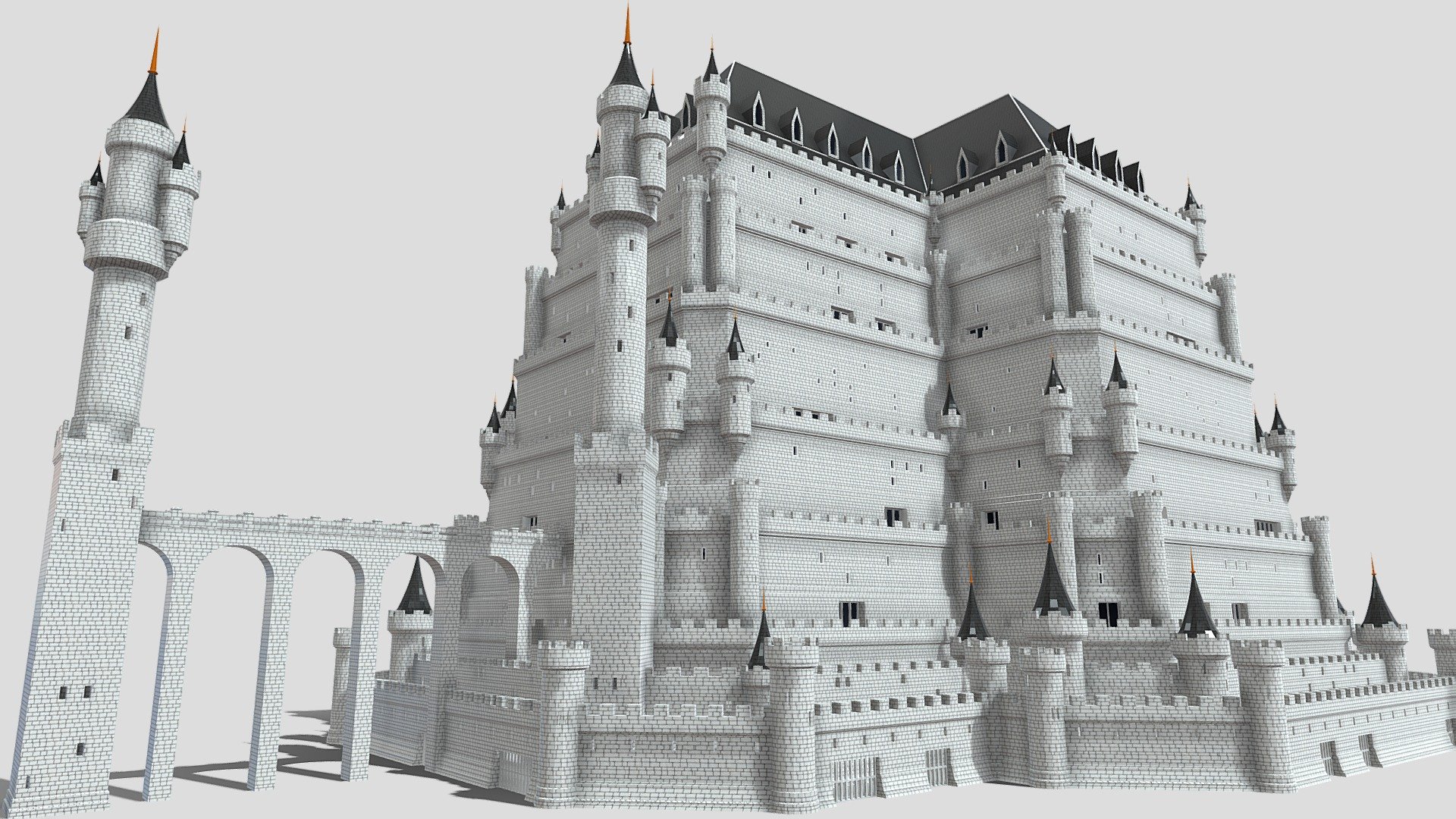Fantasy Castle 014 - Buy Royalty Free 3D model by Giimann [bc68cff ...