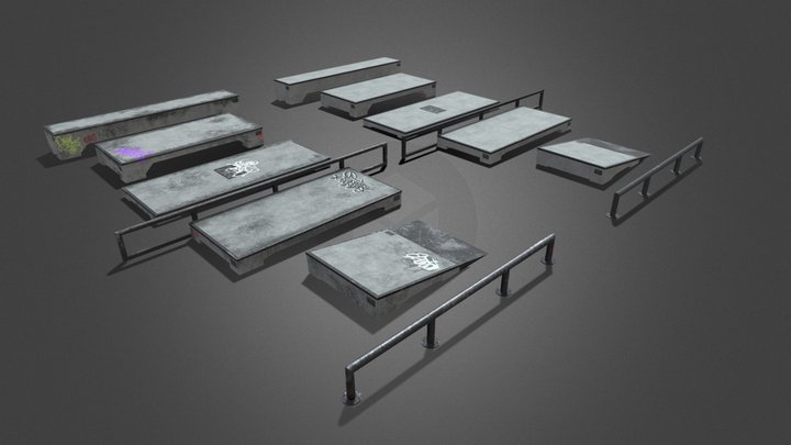 Obstacles 3D models - Sketchfab