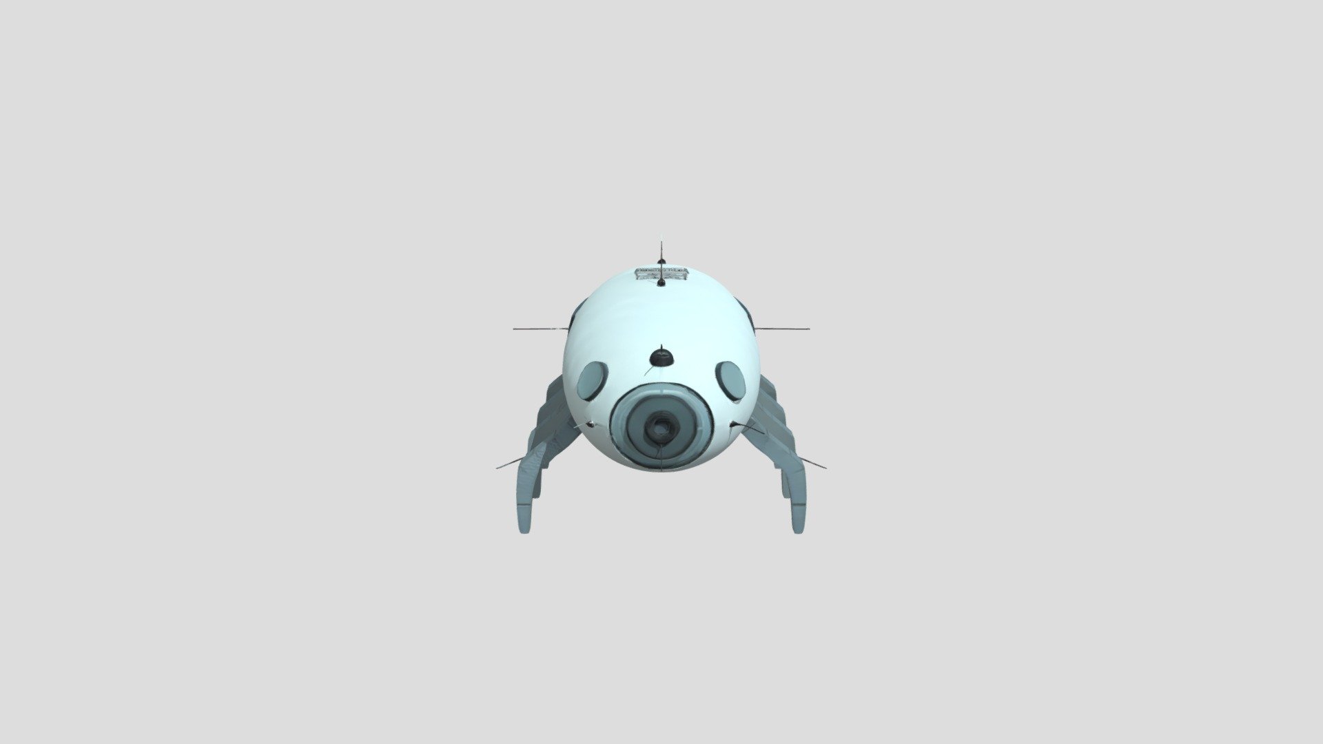 Cartoon robotic bug with six legs - 3D model by celinton.b [bc6b648 ...
