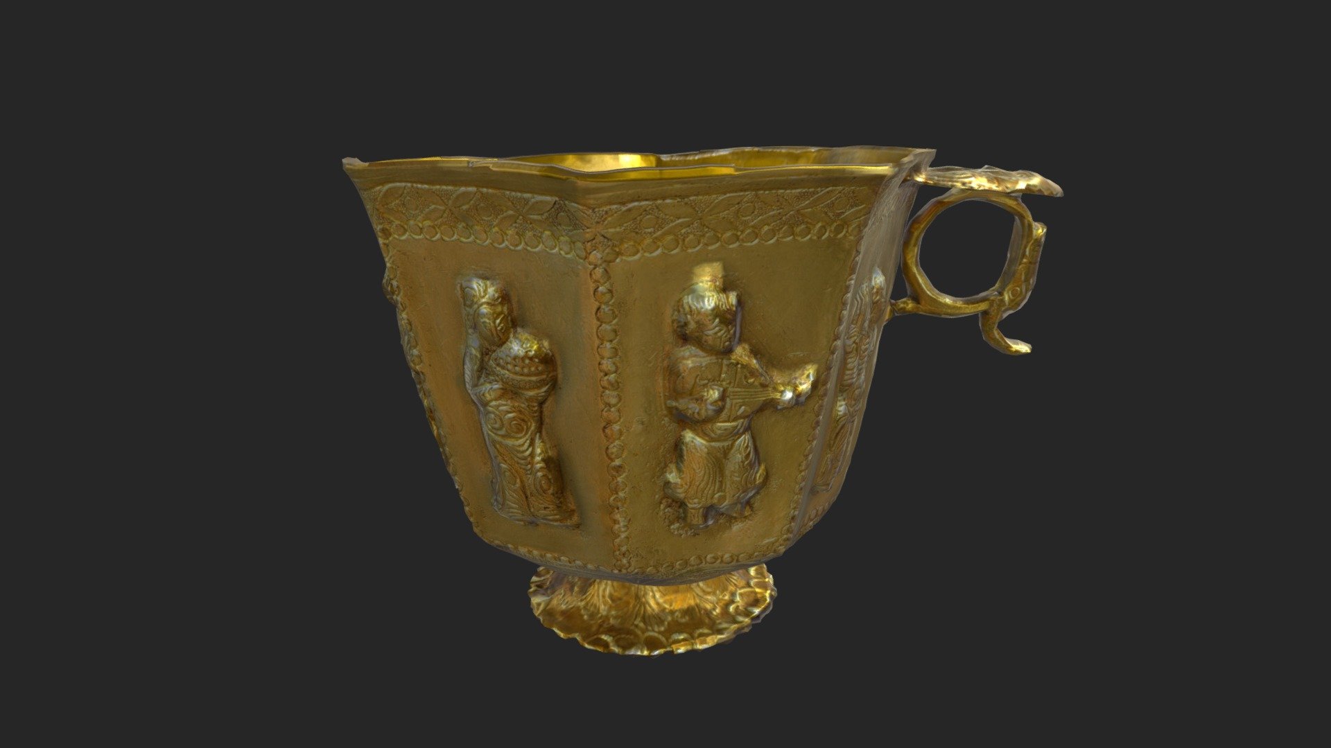 Octagonal Cup - 3D model by National Heritage Board (@nhbheritage ...
