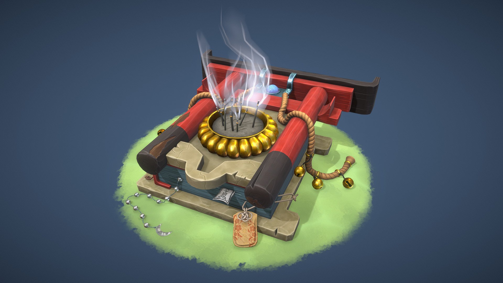 Torii Book - Uri - 3D model by Oriol Prats (Sr.Uripra) (@Sr.Uripra ...