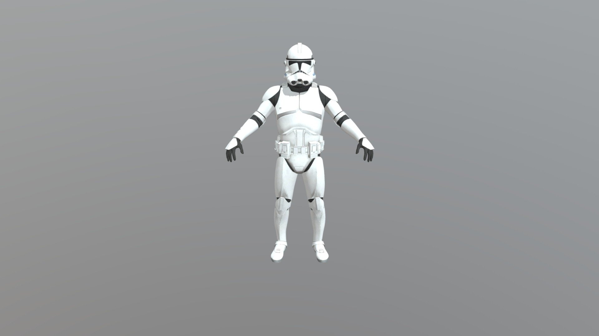STAR WARS Phase II Clone Trooper - 3D model by Meta_Zero (@iliketurtles5300) [bc6d579] - Sketchfab