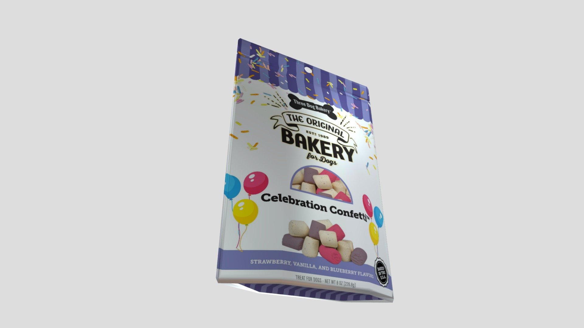 Celebration Confetti - Plow Bottom Pouch - 3D model by stevenhammerli ...