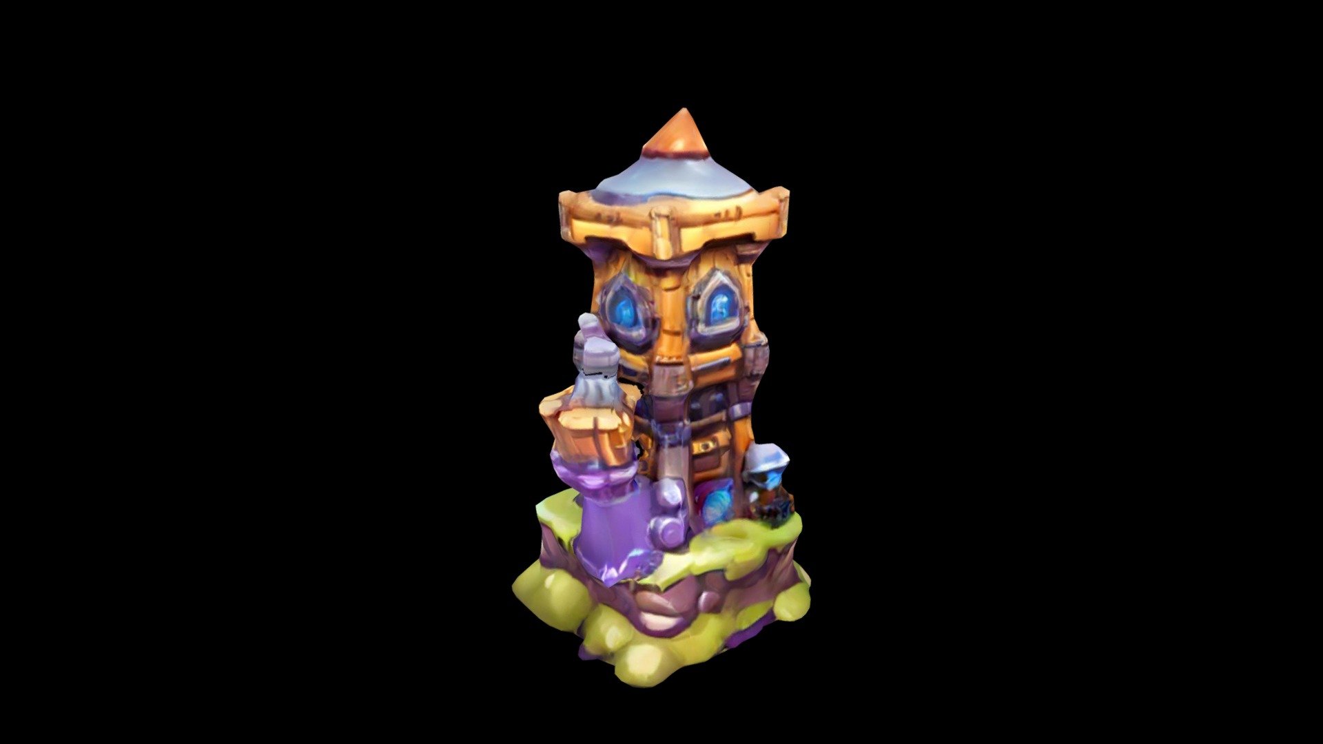 Tower Fall RTS building 0be61774-daa1-4204-bf0f- - Download Free 3D ...
