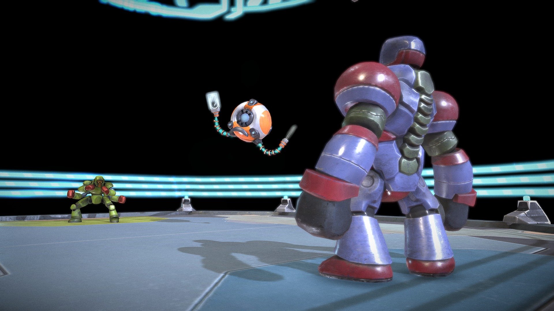 Robot Fight - 3D model by Victor Estivador (@VictorEstivador) [bc705ed ...