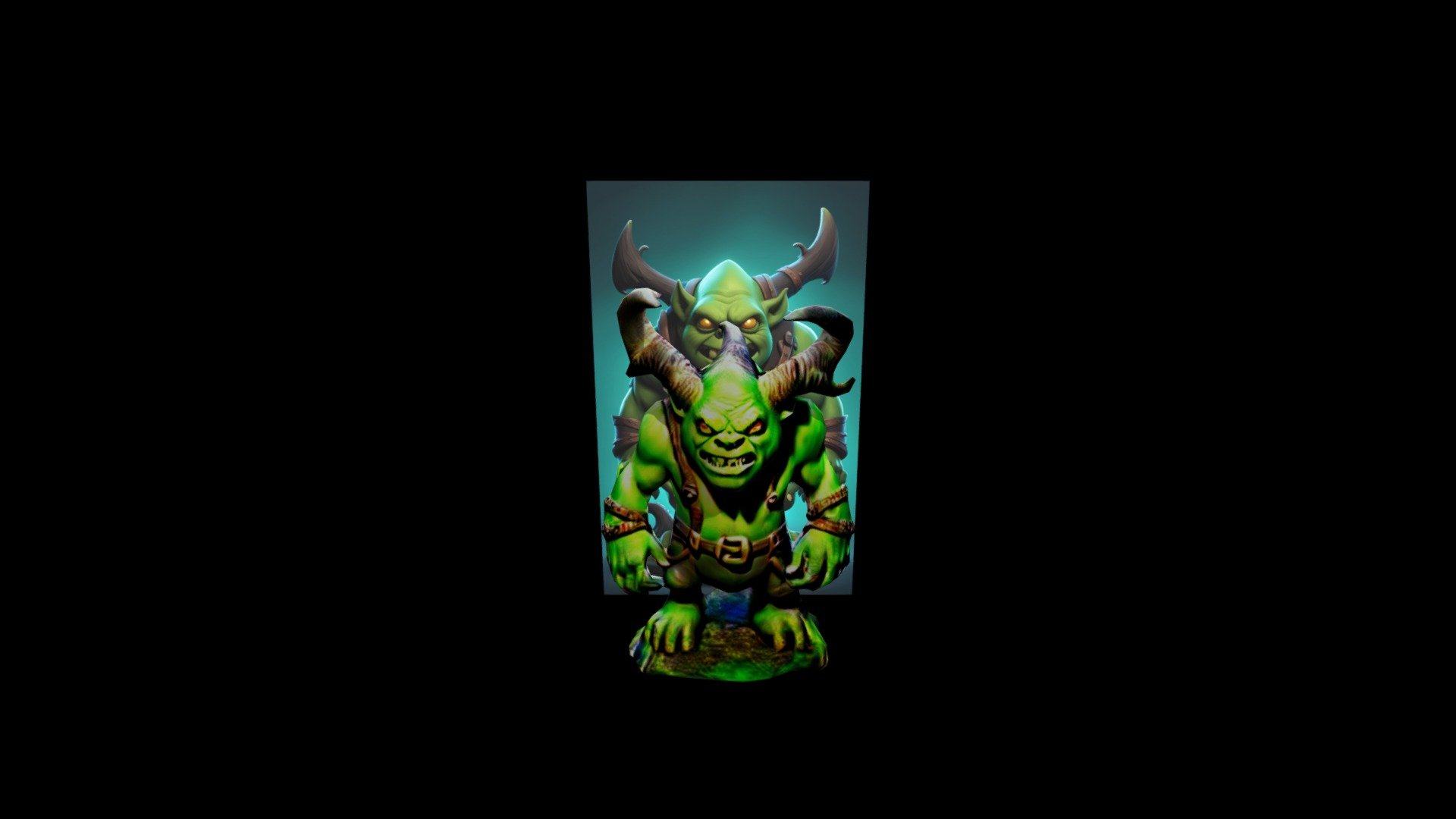 The image is a green alien figurine. - Download Free 3D model by klrxyz ...