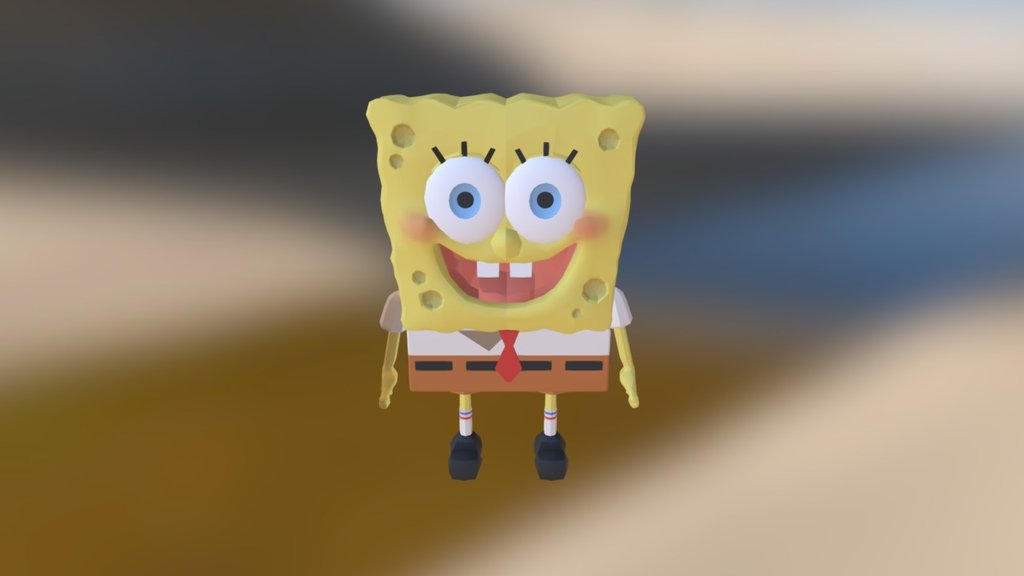 Spongebob Squarepants - 3D model by shaikara [bc7136d] - Sketchfab