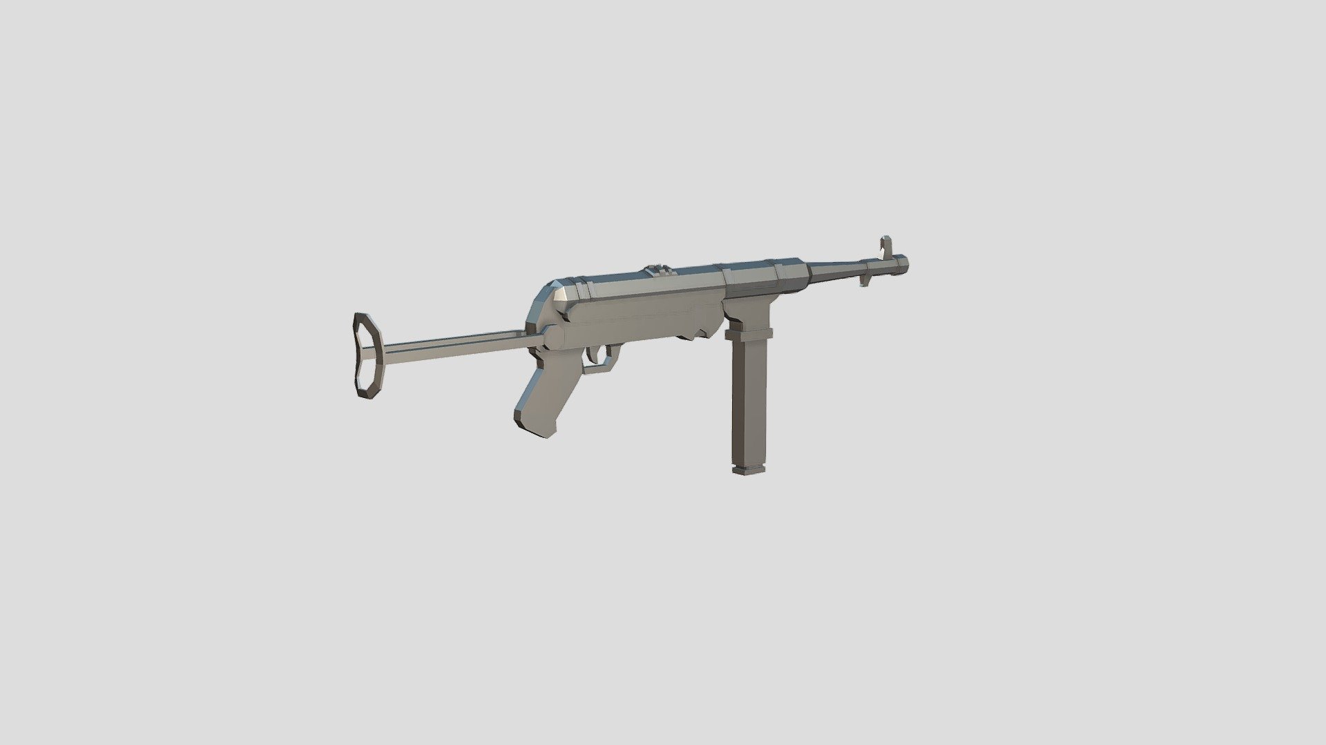 GUN - 3D model by Igor Rodrigues (@hashye) [bc71410] - Sketchfab