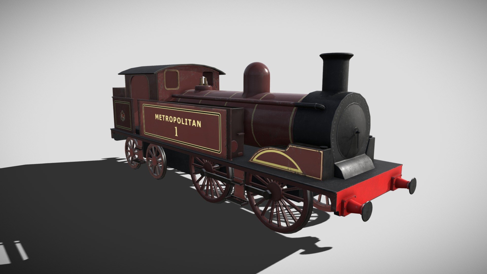 Metropolitan Railways E Class Number 1 - 3D model by 21547477 [bc71417 ...