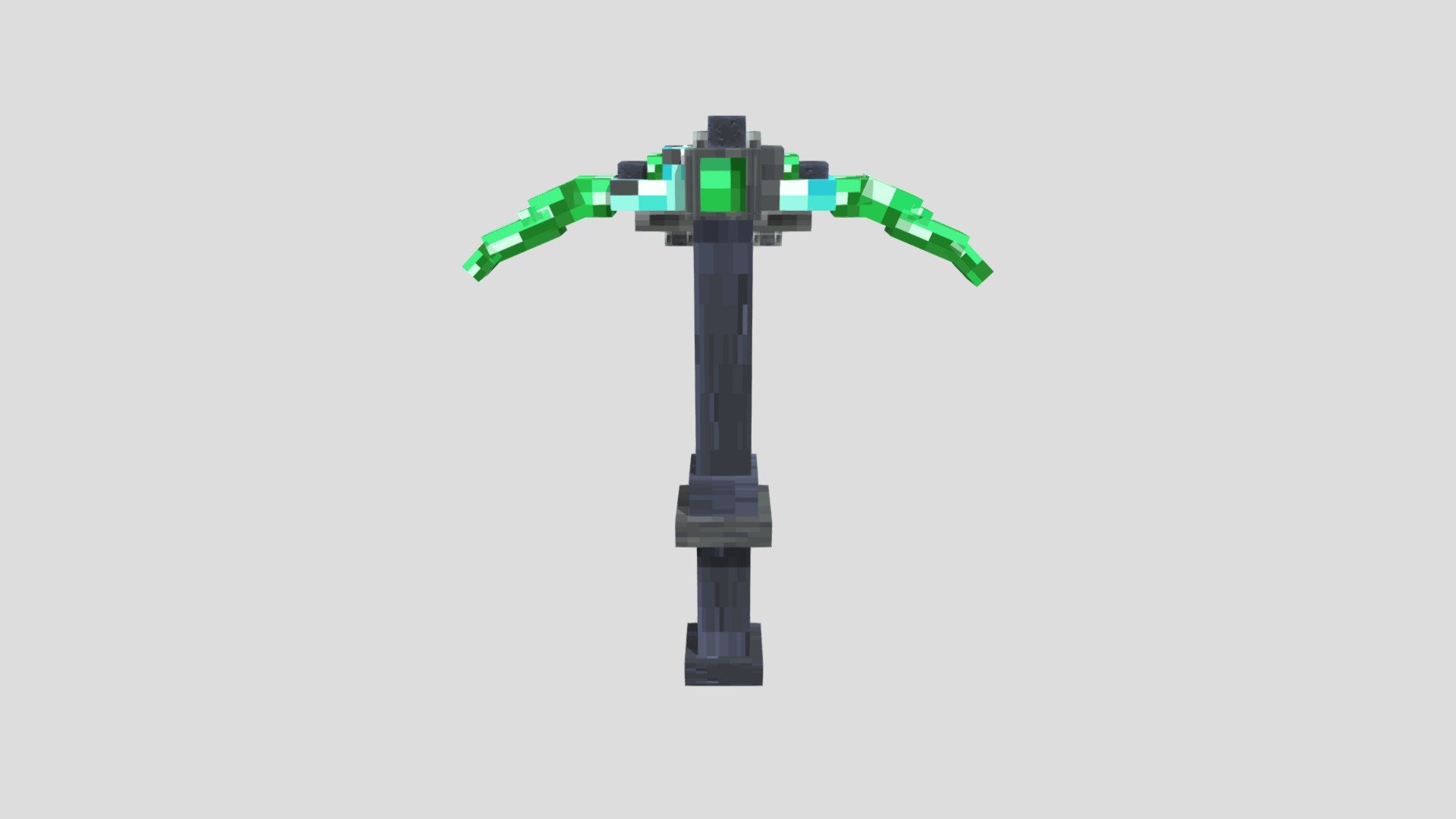 emerald pick - 3D model by _ryro_yt (@ryder_ryro_yt) [bc71970] - Sketchfab