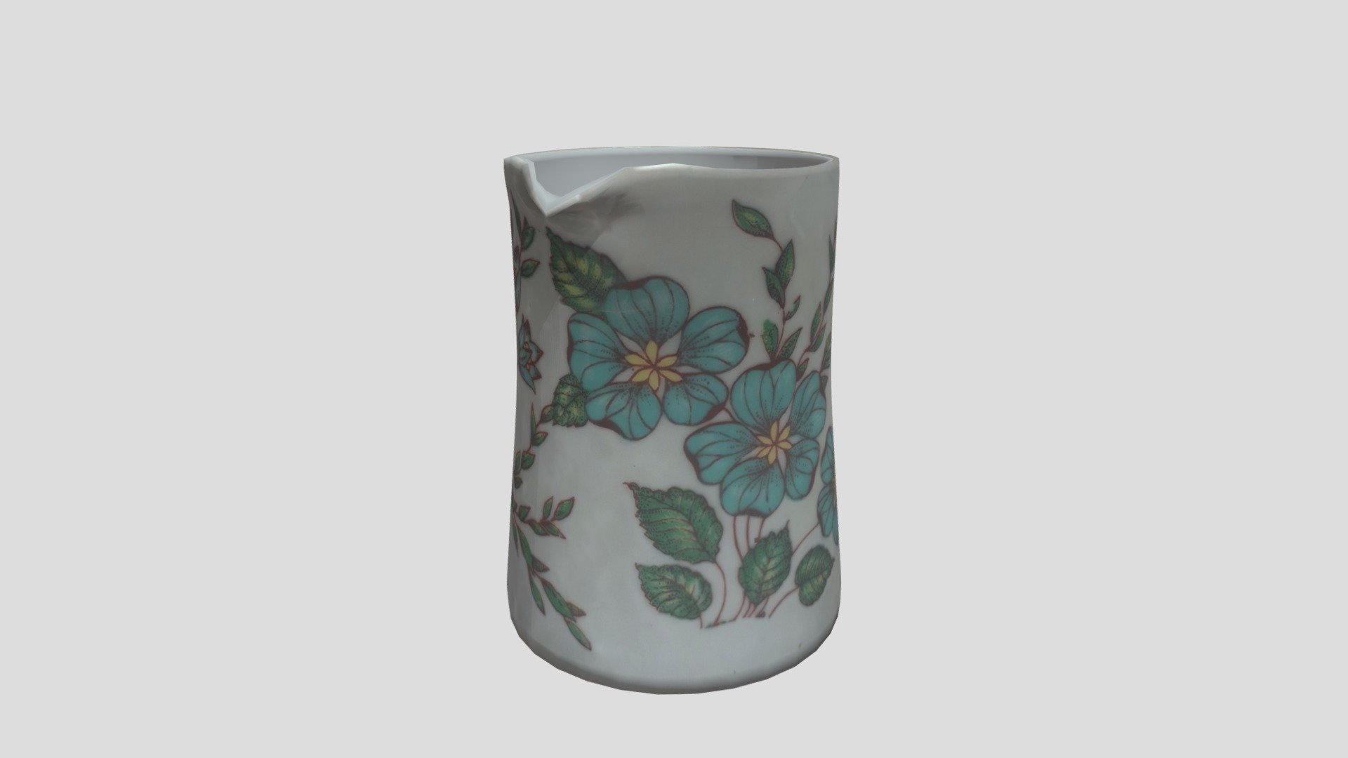 Small Flower Jug - 3D model by Michaelfx [bc729ad] - Sketchfab