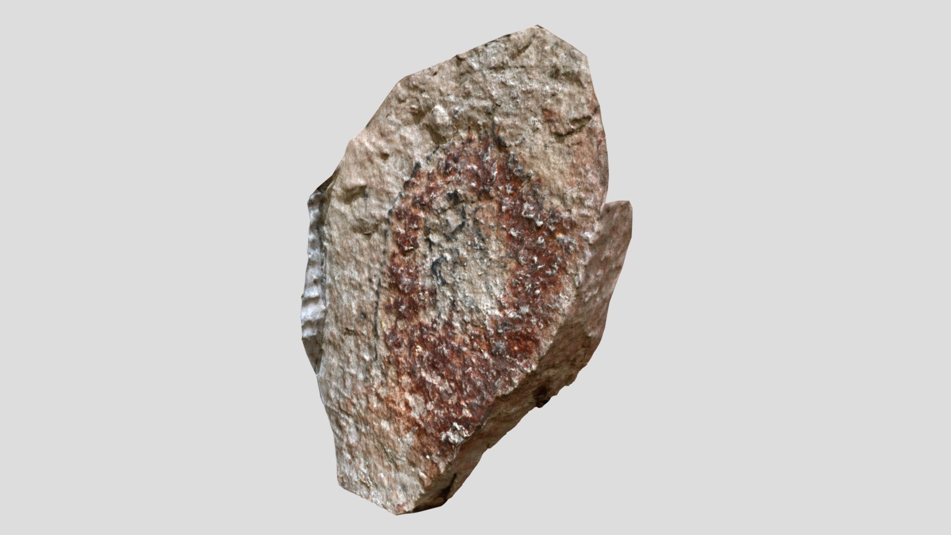 Abrigo Rupestre Cap. do Monjolo 1 p2 detalhe2 - 3D model by Museum of ...