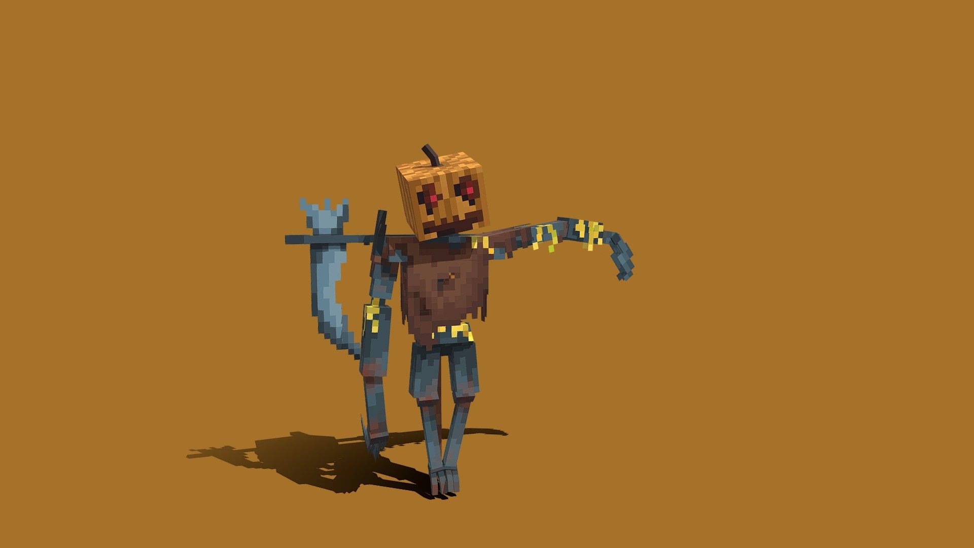 ScareCrow - 3D model by MiloJr. [bc750a5] - Sketchfab
