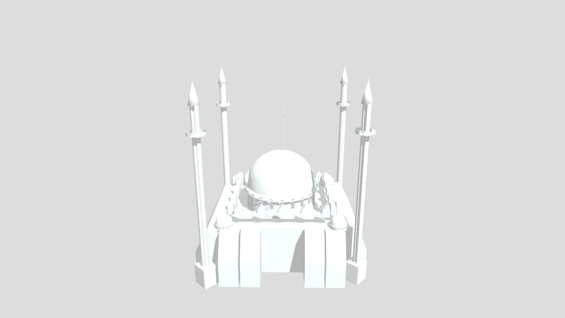 مسجد - Download Free 3D model by models #atal (@abtelh38) [bc75392 ...