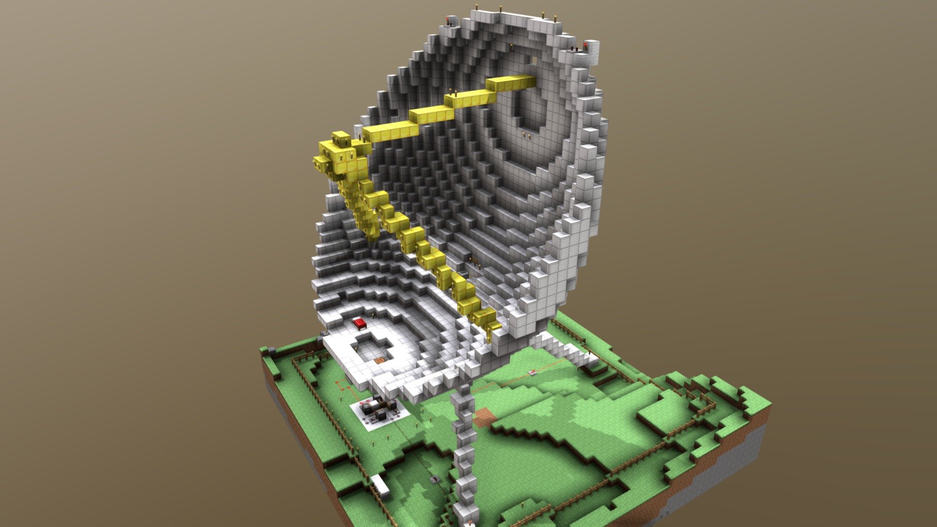 Where the Satellite Dishes Grow - Download Free 3D model by Eric Haines ...
