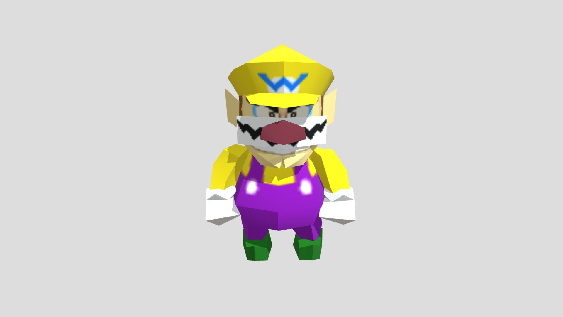Nintendo 64 - Smash Remix - Wario - Download Free 3D model by mario433 ...