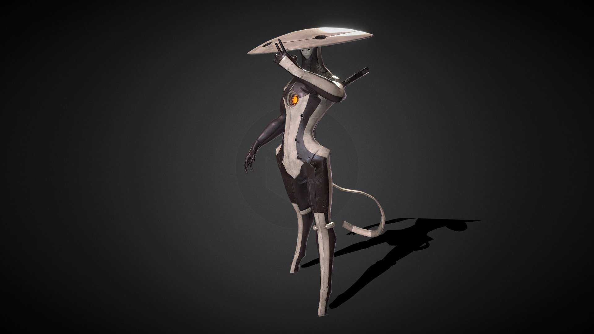 Humanoid Mecha Type B - 3D model by tapaden [bc7646b] - Sketchfab