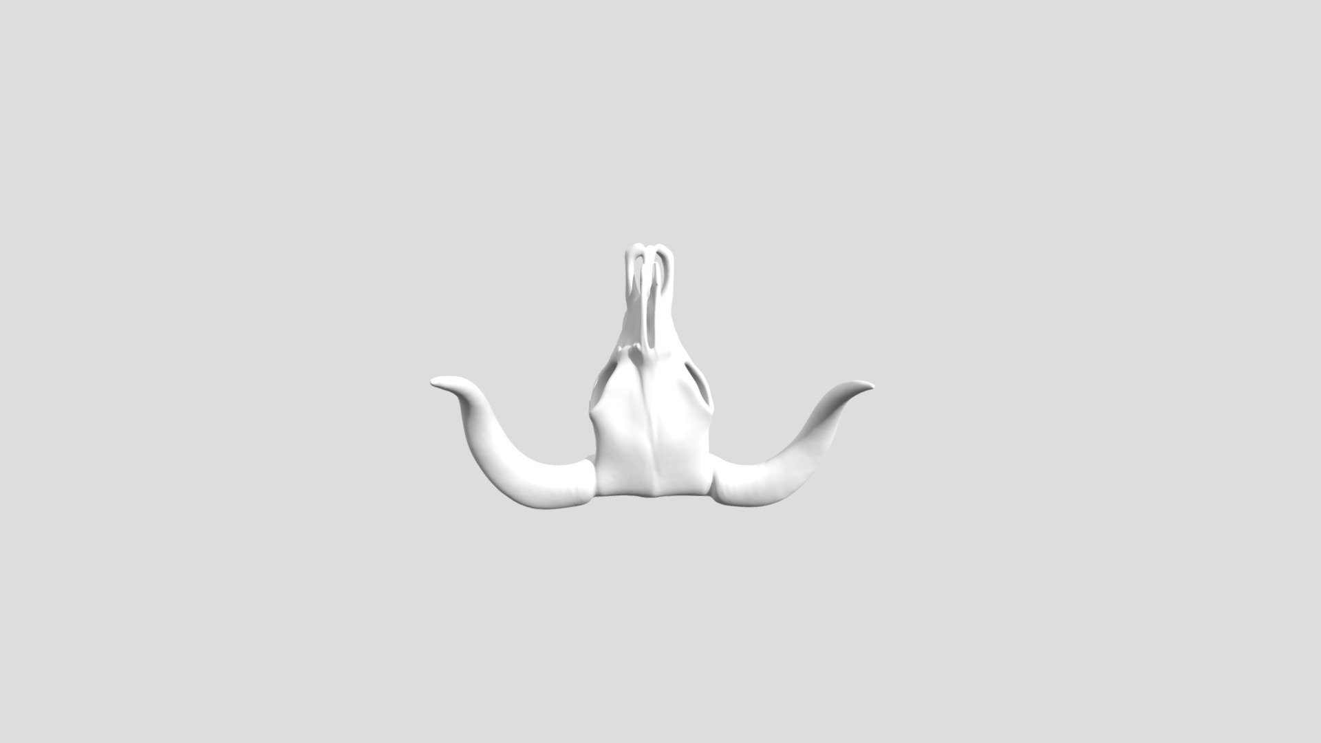 Animal Bull Skull PBR Cattle head skull - Download Free 3D model by ...