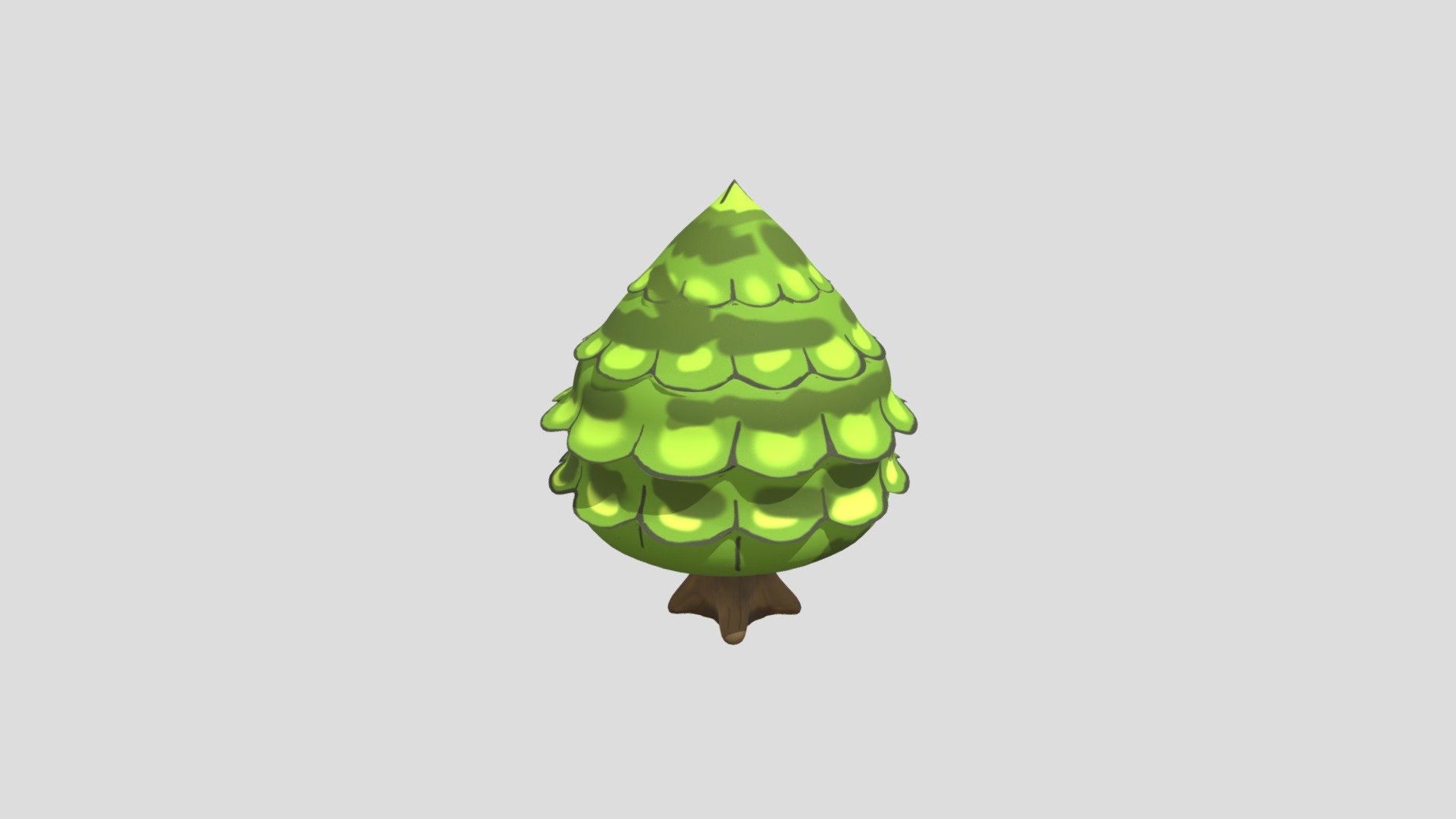Stylized_simple_pine_tree - Download Free 3D model by c.gleison ...