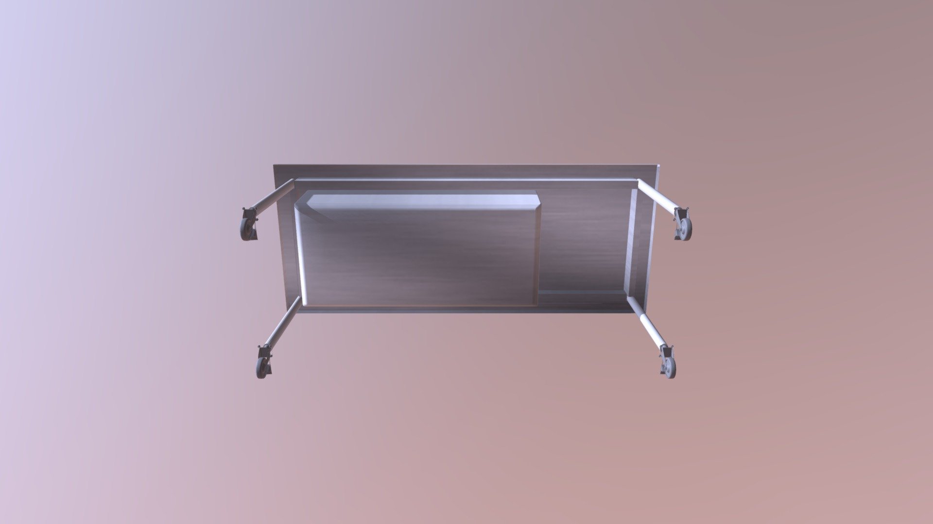 Table Inox - 3D model by tunmeriem [bc795ad] - Sketchfab
