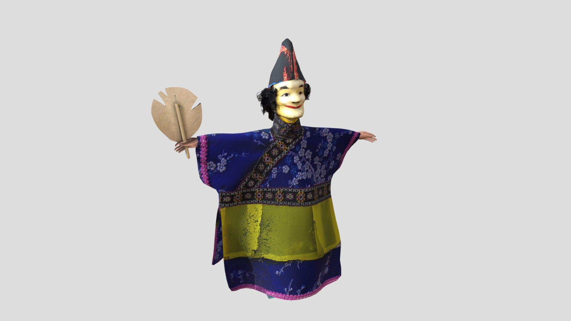 Taiwanese Glove Puppet (Budaixi) - 3D model by 固態記憶 Solid Memory ...