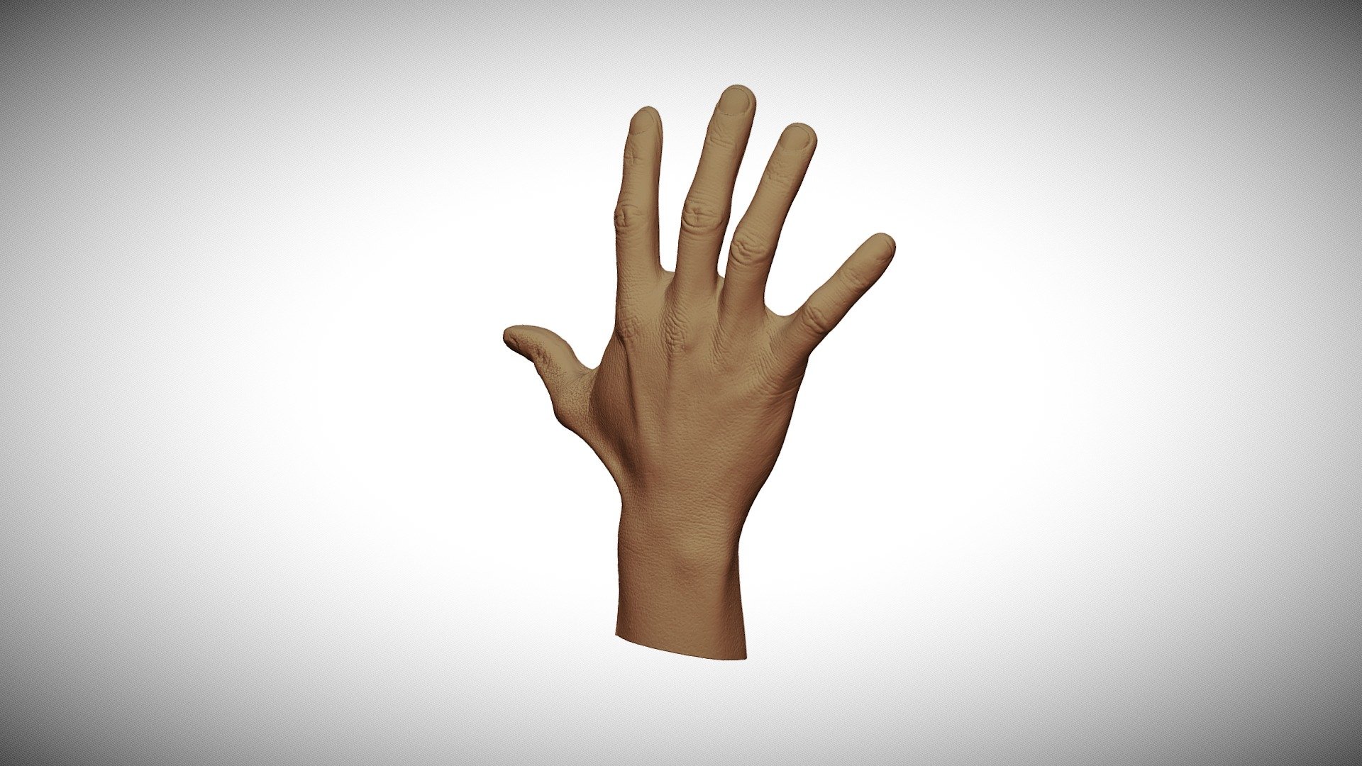 Modelo De Mano 3d Modelo De Mano Clonada 3D, Bricolaje Innovador