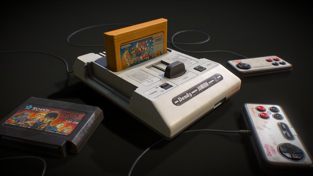 Retro Consoles - A 3D model collection by Bart (@bartv) - Sketchfab