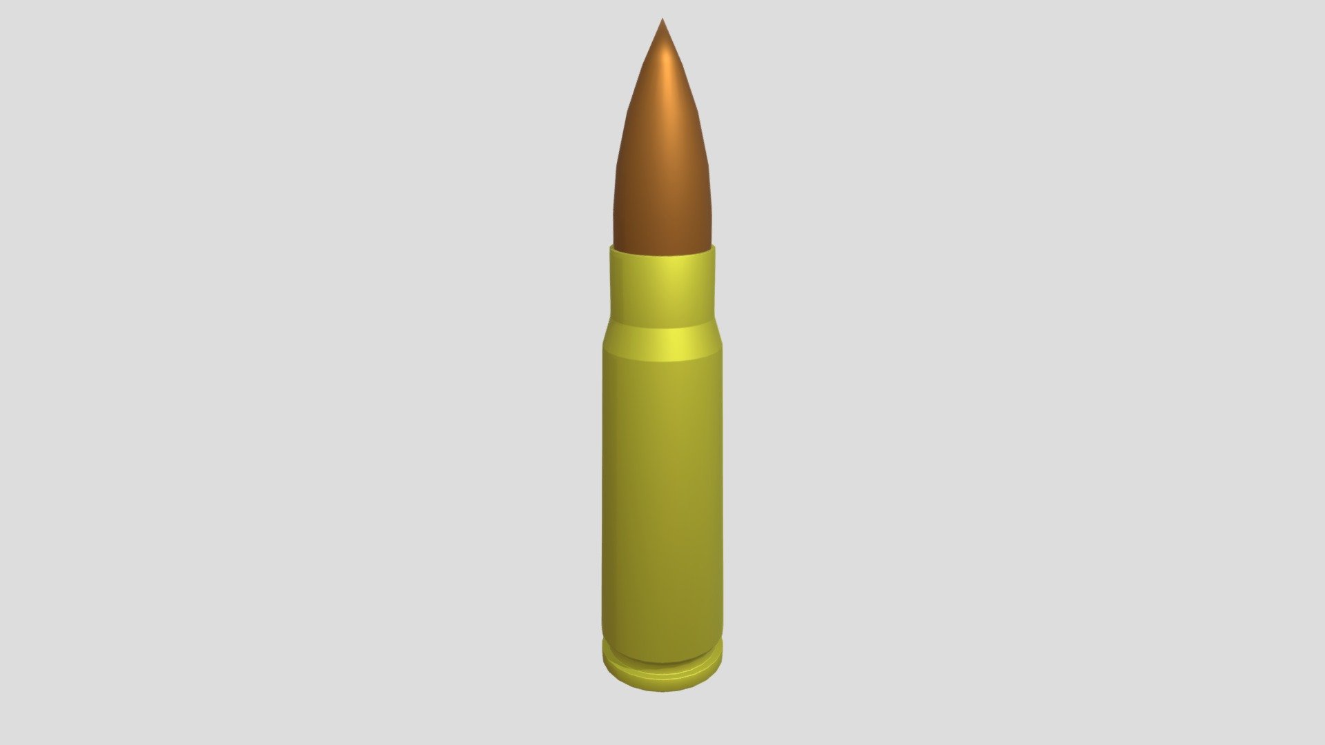 7.62x39mm Cartridge - Download Free 3D model by JohnEphr (@DarkArms ...