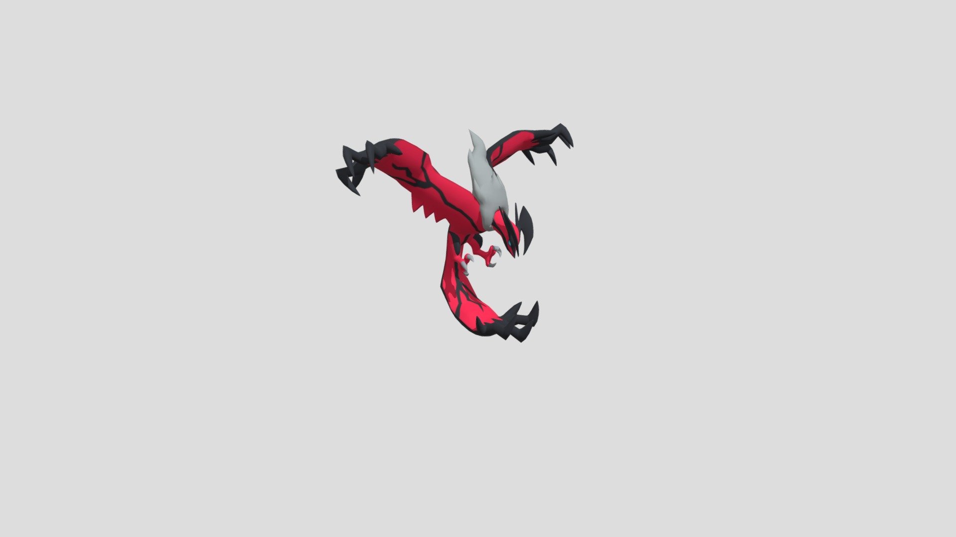 Mobile - Pokemon Duel - 717 - Yveltal - Download Free 3D model by ...