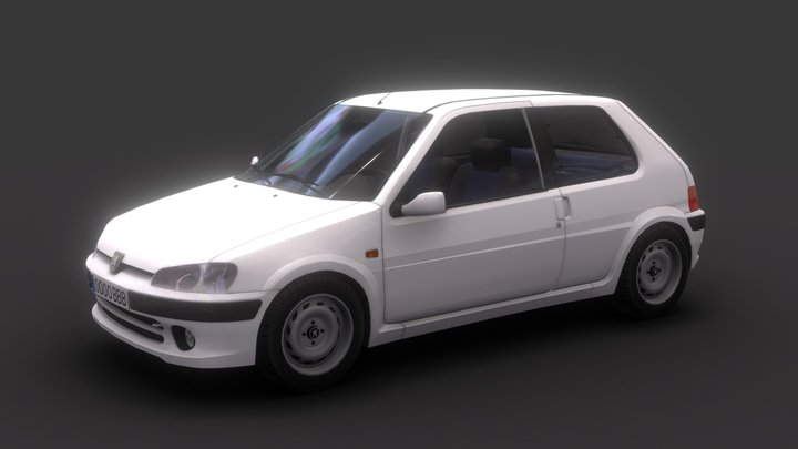 Peugeot106 3D models - Sketchfab