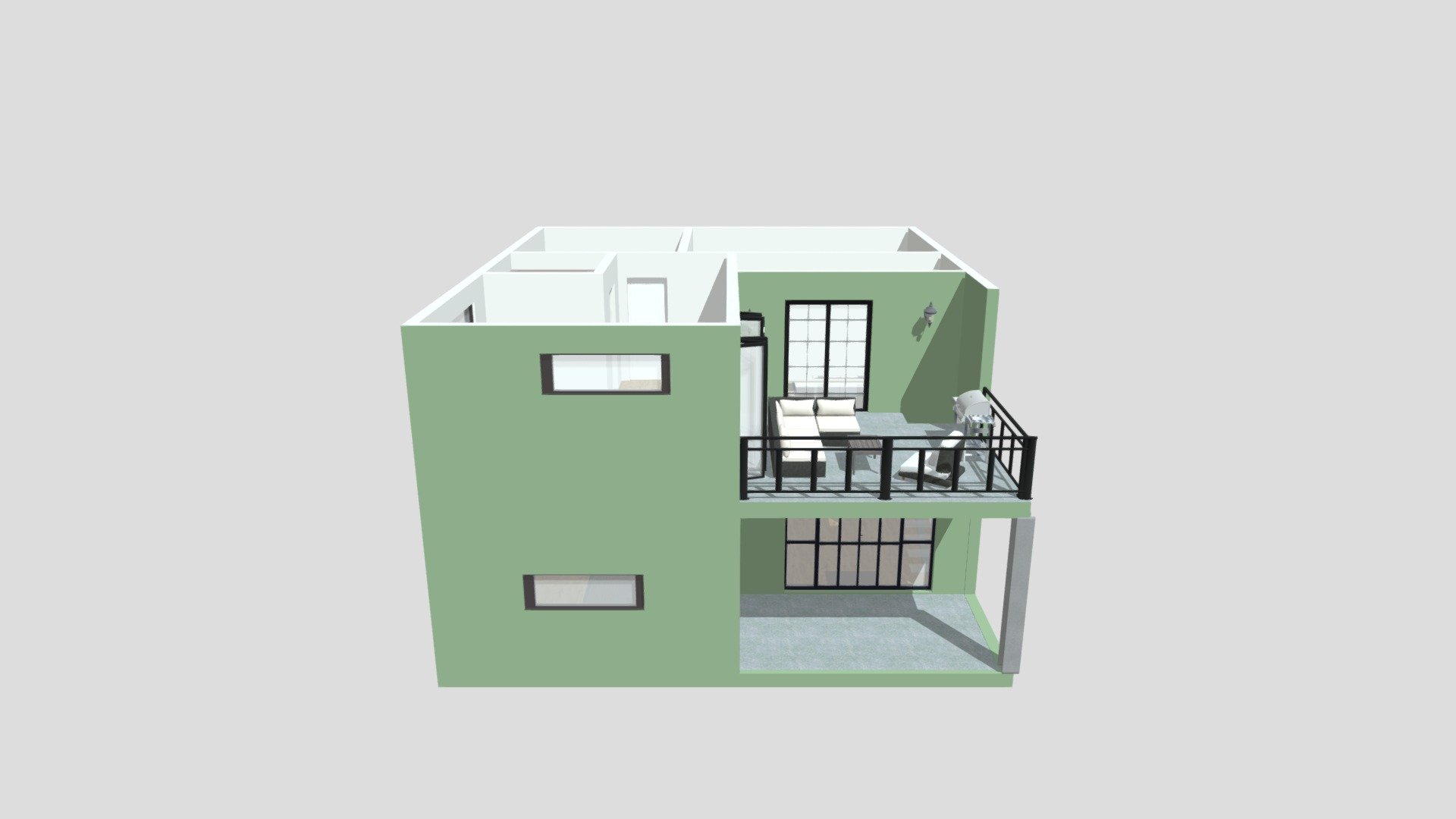 Barndominium ( 1 ) - Download Free 3D model by Home Design 3D ...