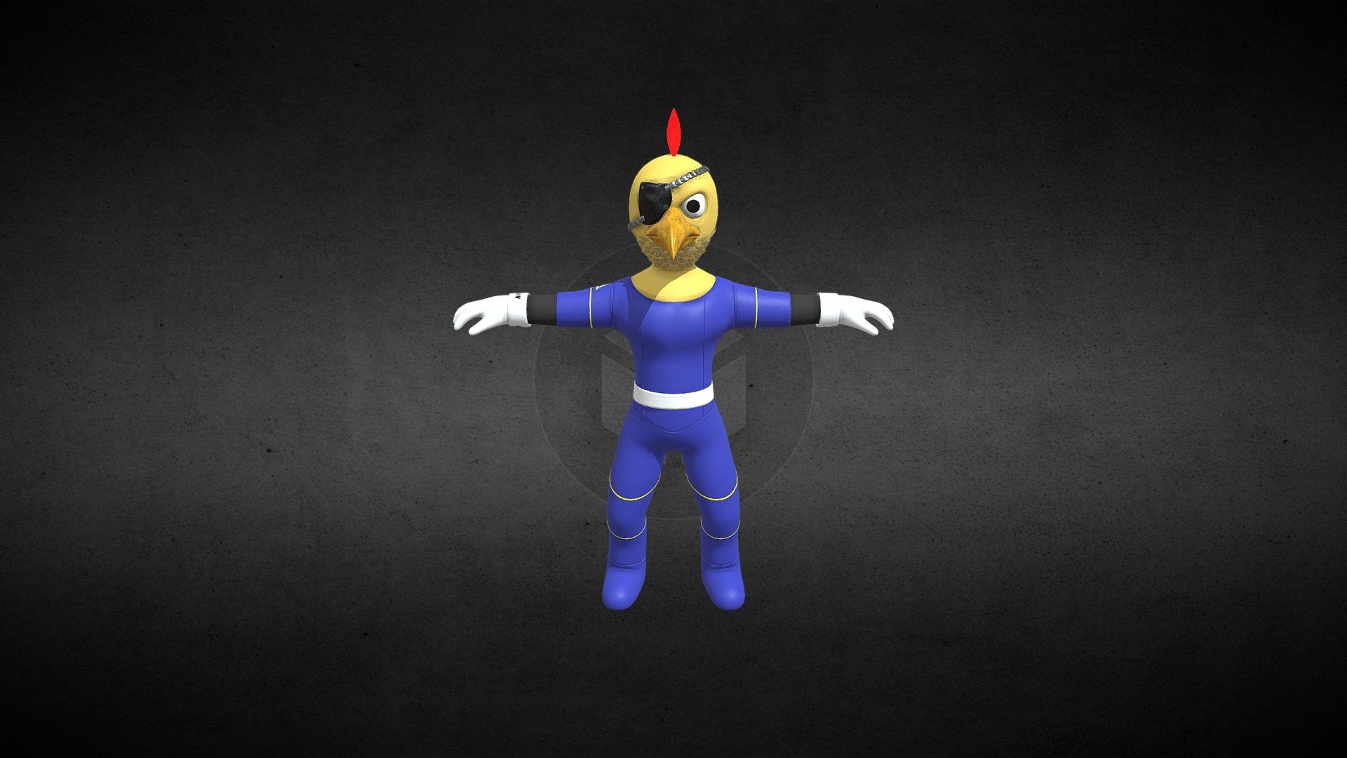 Character - The Hunter Chick! - Download Free 3D model by Jean Carlo ...
