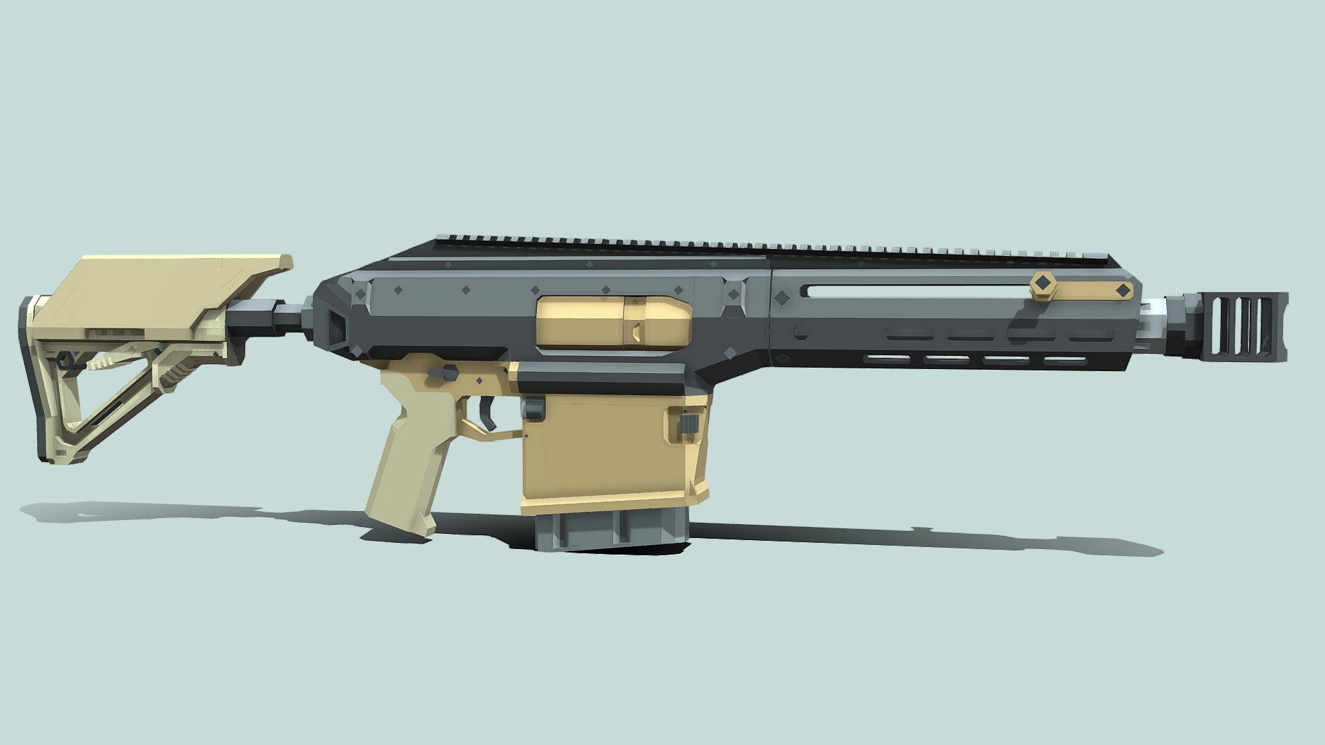 FN MTL-30 - 3D model by 草泥马小逼崽子 (@fuccg) [bc80bd1] - Sketchfab