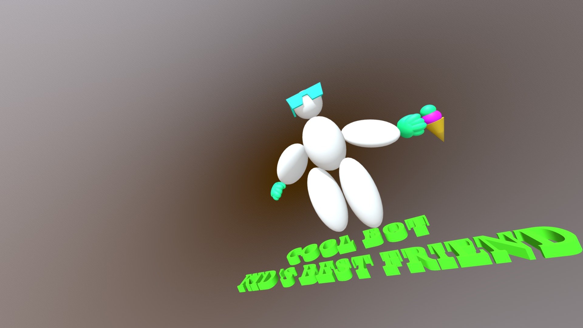 Bot Friend - 3D model by sreyaj [bc81077] - Sketchfab