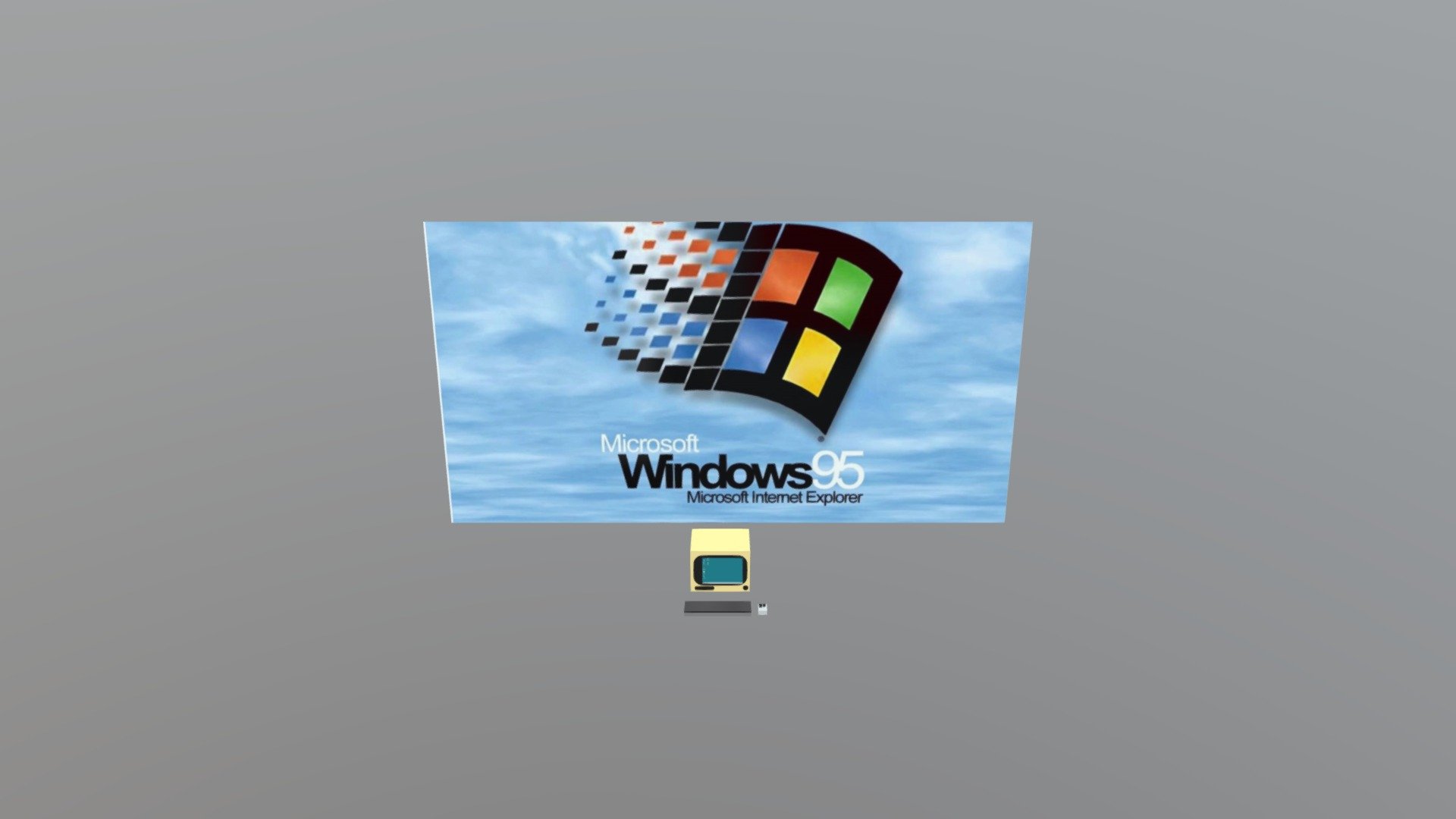 Windows 95 Model - Download Free 3D model by Yuna.tv [bc82180] - Sketchfab