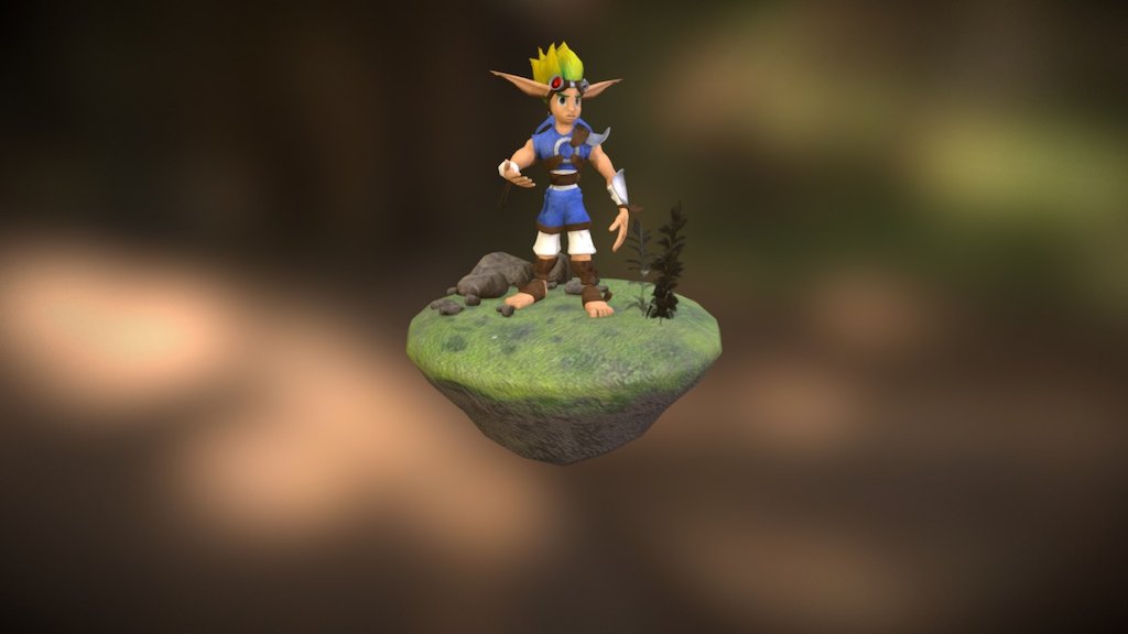 Jak and daxter - 3D model by nisu [bc829e3] - Sketchfab