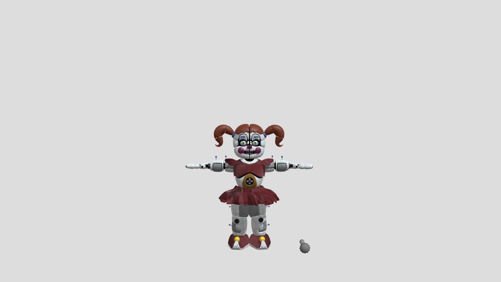 Circus Baby 2.9 Port - Download Free 3D model by dwall8611 [bc839c5 ...