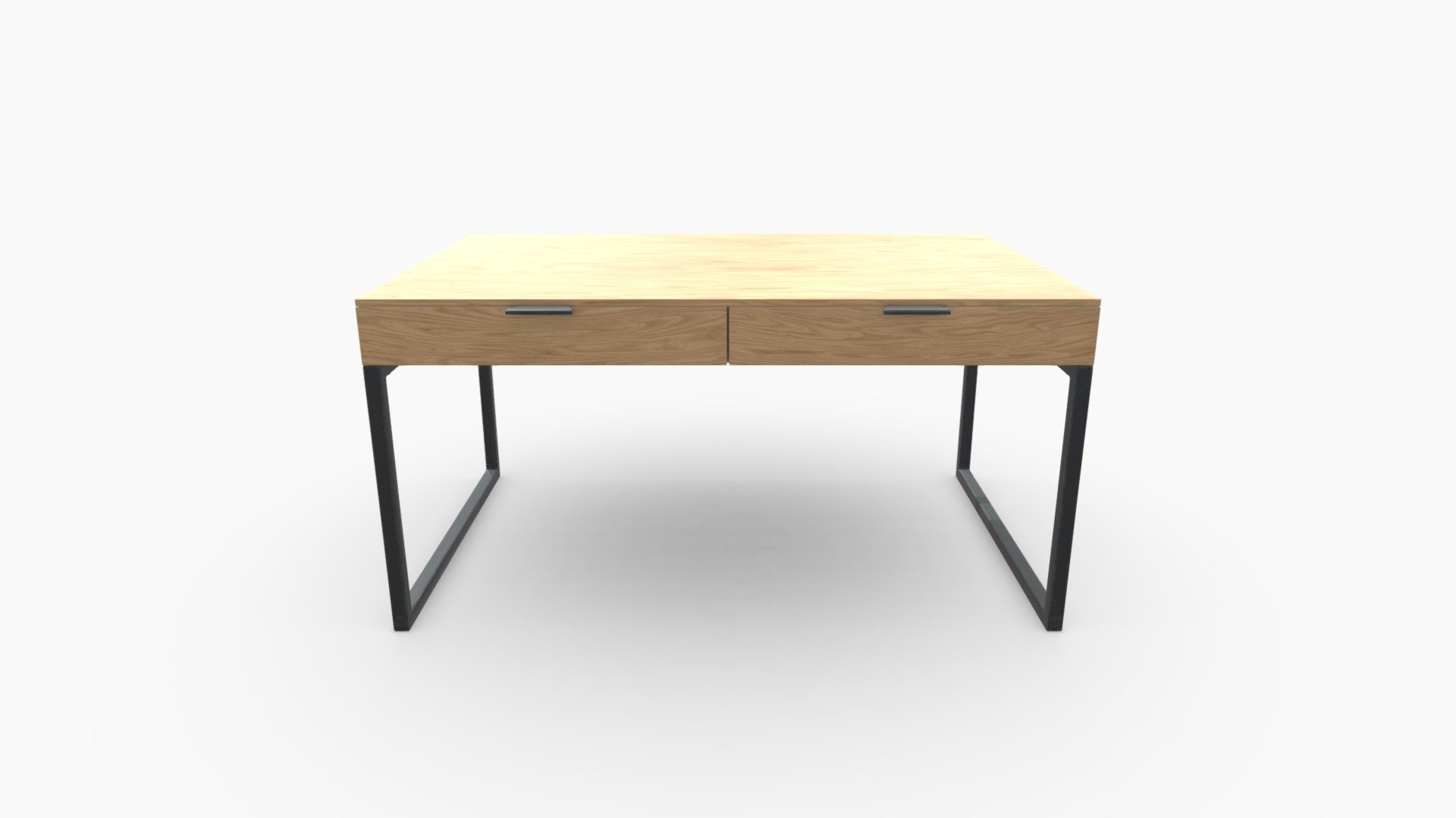 ESCRITORIO MARK MAD ROBLE - Buy Royalty Free 3D model by Inmersivo S.A ...