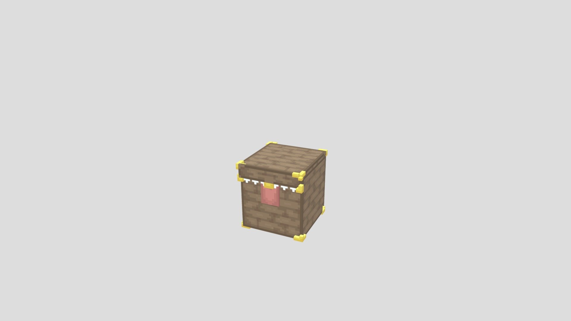Low Poly Card Box Mimic - 3D model by purepoet [bc842ba] - Sketchfab