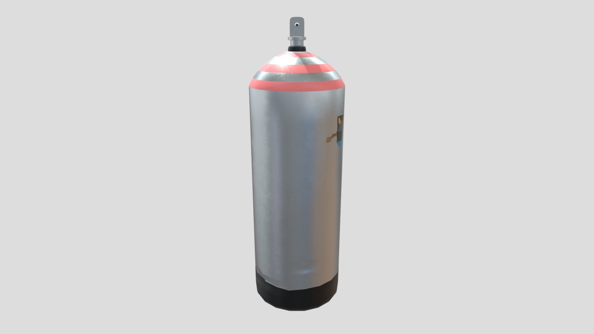 Oxygen Tank - 3D model by doodyk2019 [bc84d8b] - Sketchfab