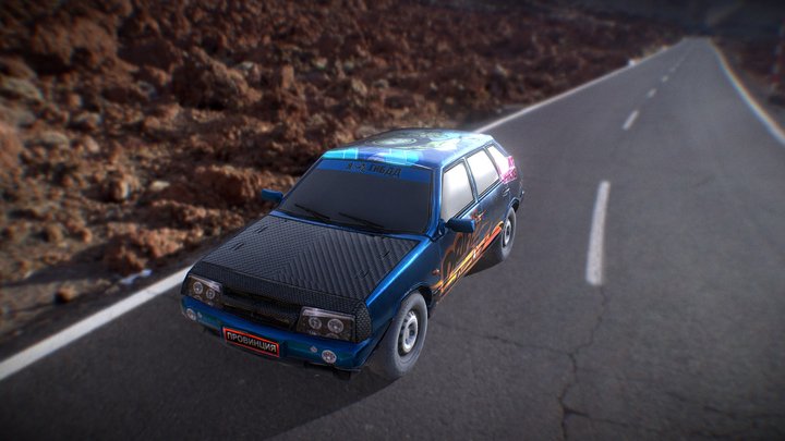 Russian-car 3D models - Sketchfab