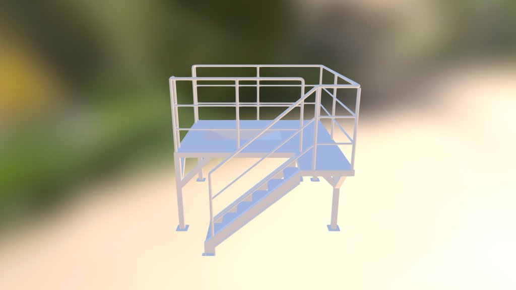 Stainless Steel Platform - 3D model by linyeichang [bc8cca1] - Sketchfab