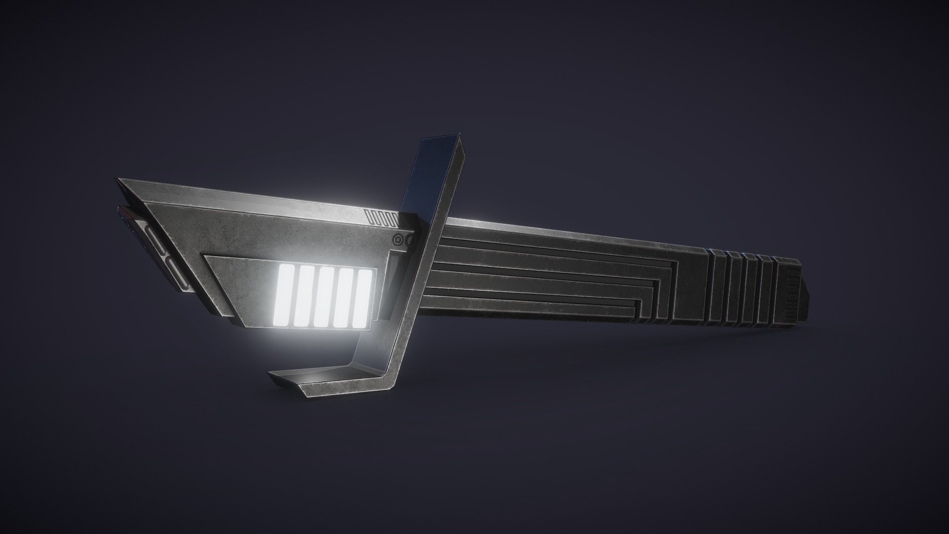 Star Wars | Darksaber | Low-Poly Game Asset - Buy Royalty Free 3D model ...