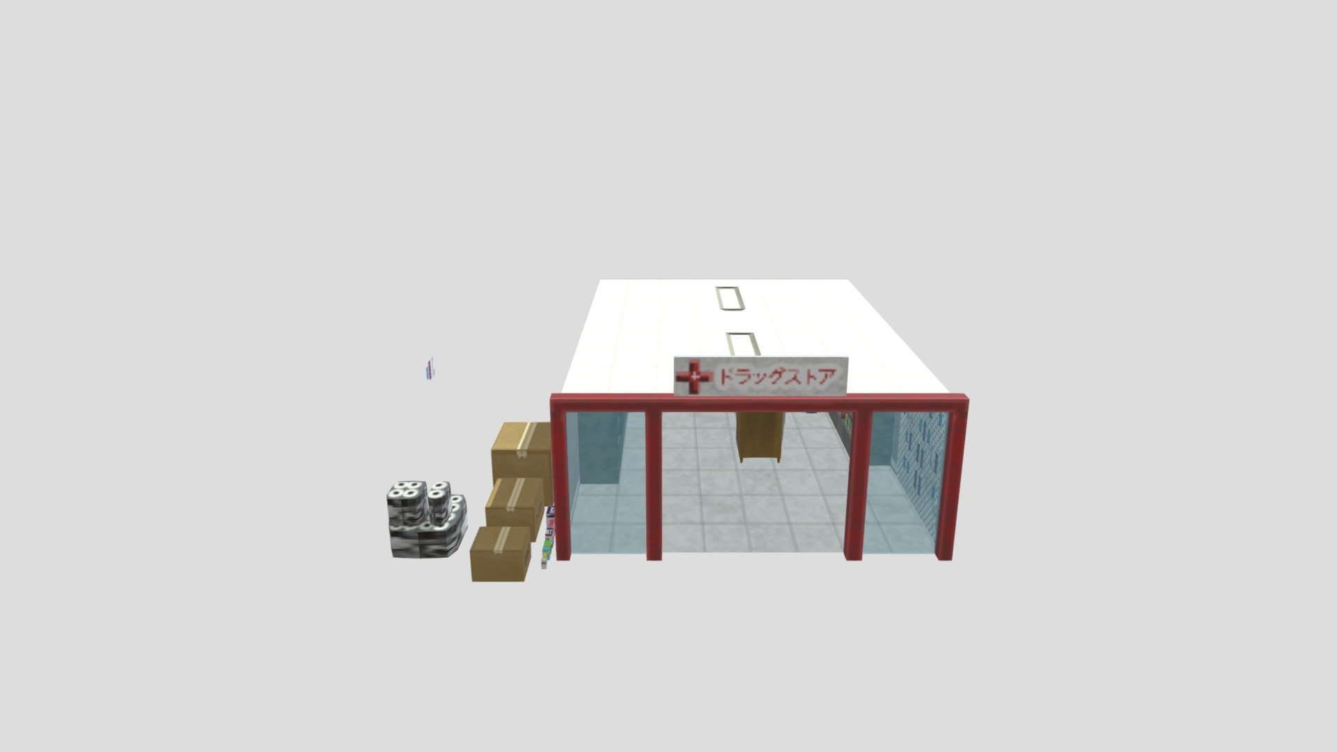 Drugstore - 3D model by Henrique Grecov (@Henrique.Grecov) [bc9121d ...