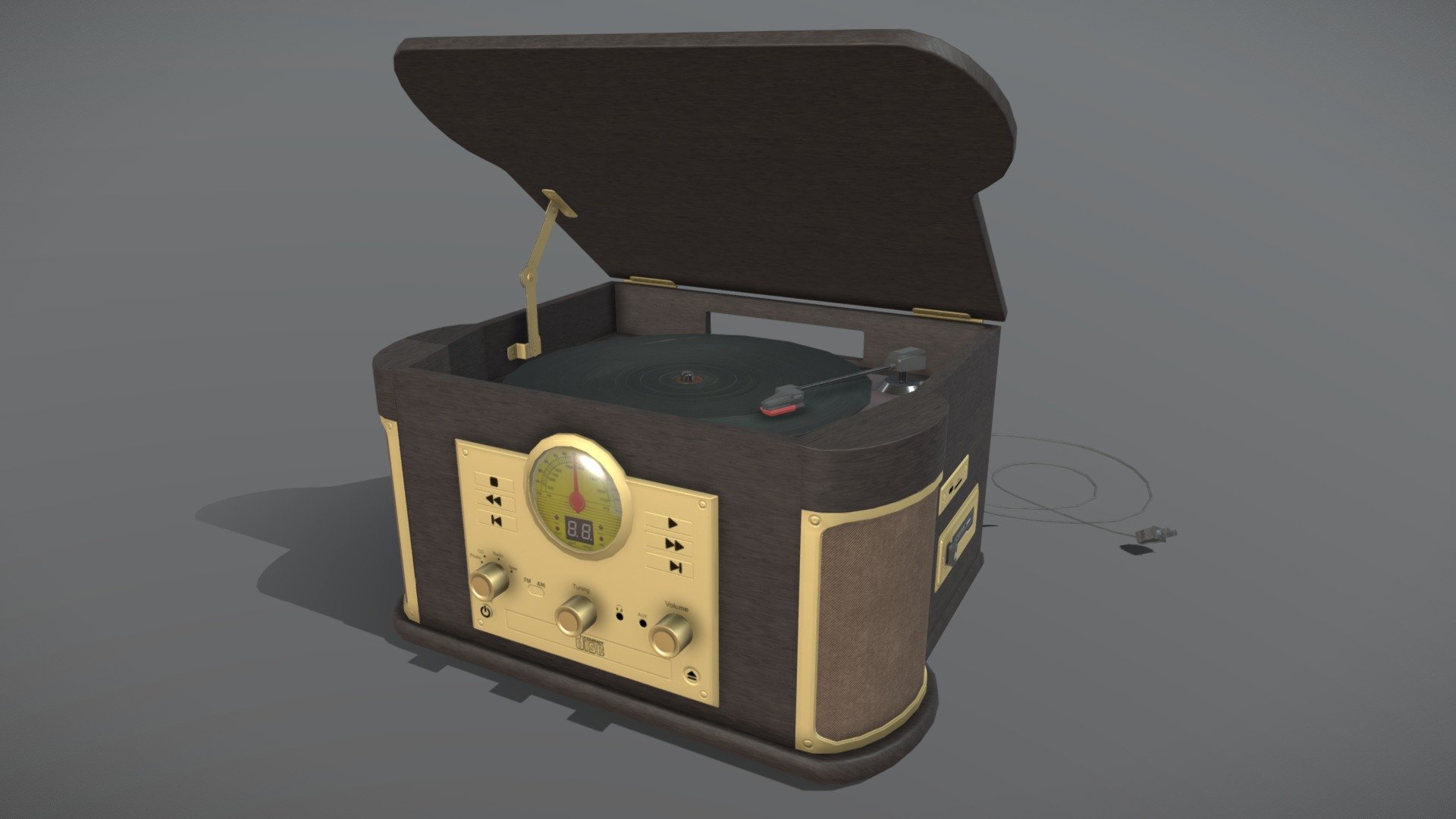 Radio_Production_Model - 3D model by David Buchmiller (@dwbuchmiller ...