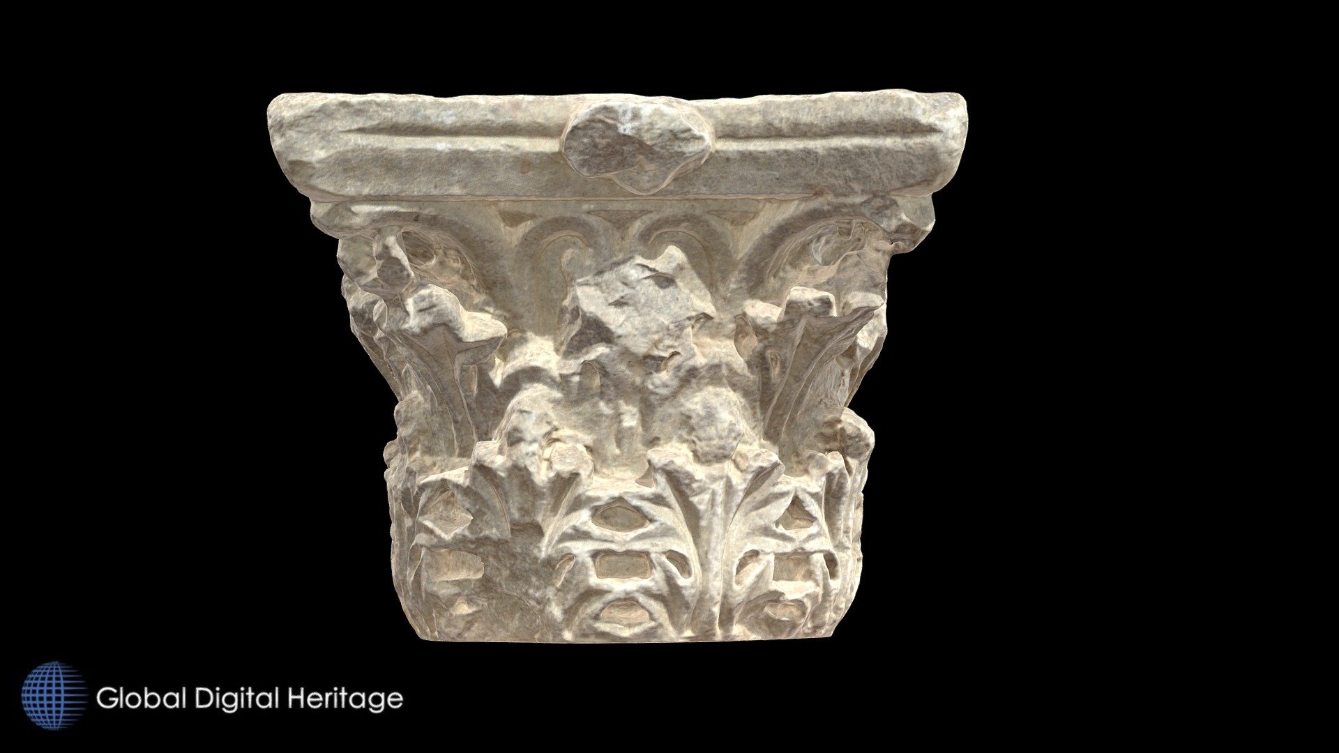 Corinthian Capital - Download Free 3D model by Global Digital Heritage ...