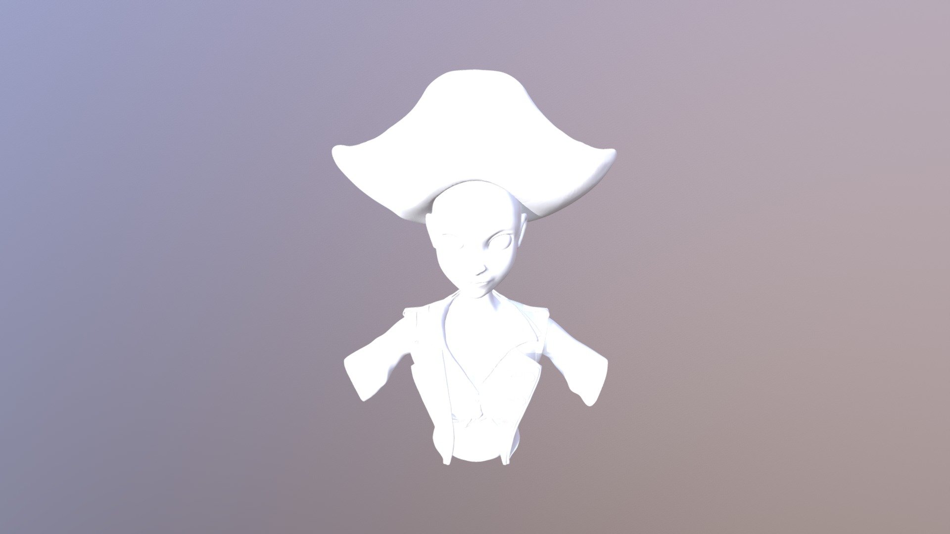Portfolio 4: Milestone 2 Pirate Model - 3D model by snalanes [bc92112 ...