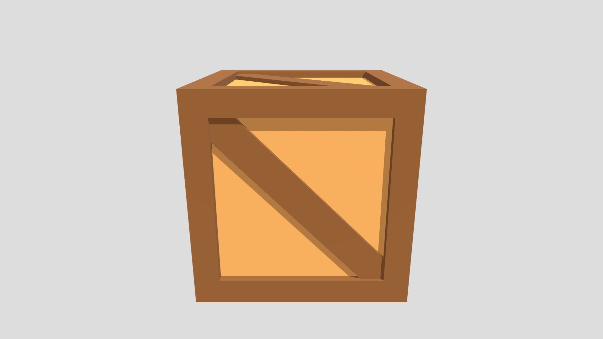 Low Poly Wooden Crate - Download Free 3D model by MythicaI [bc9358a ...